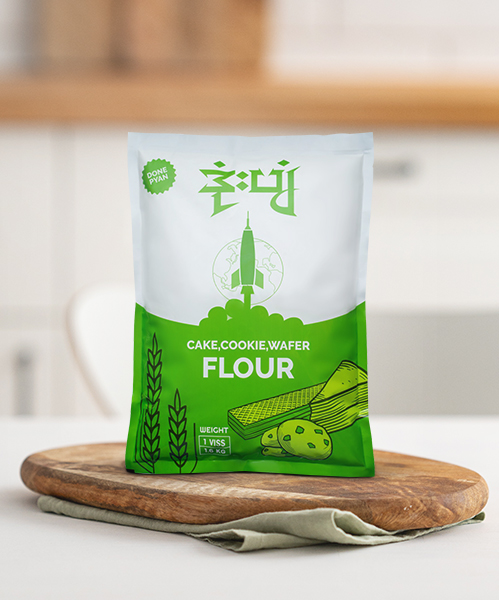Green Rocket (Cake, Cookie, Wafer Flour) 1.6kg